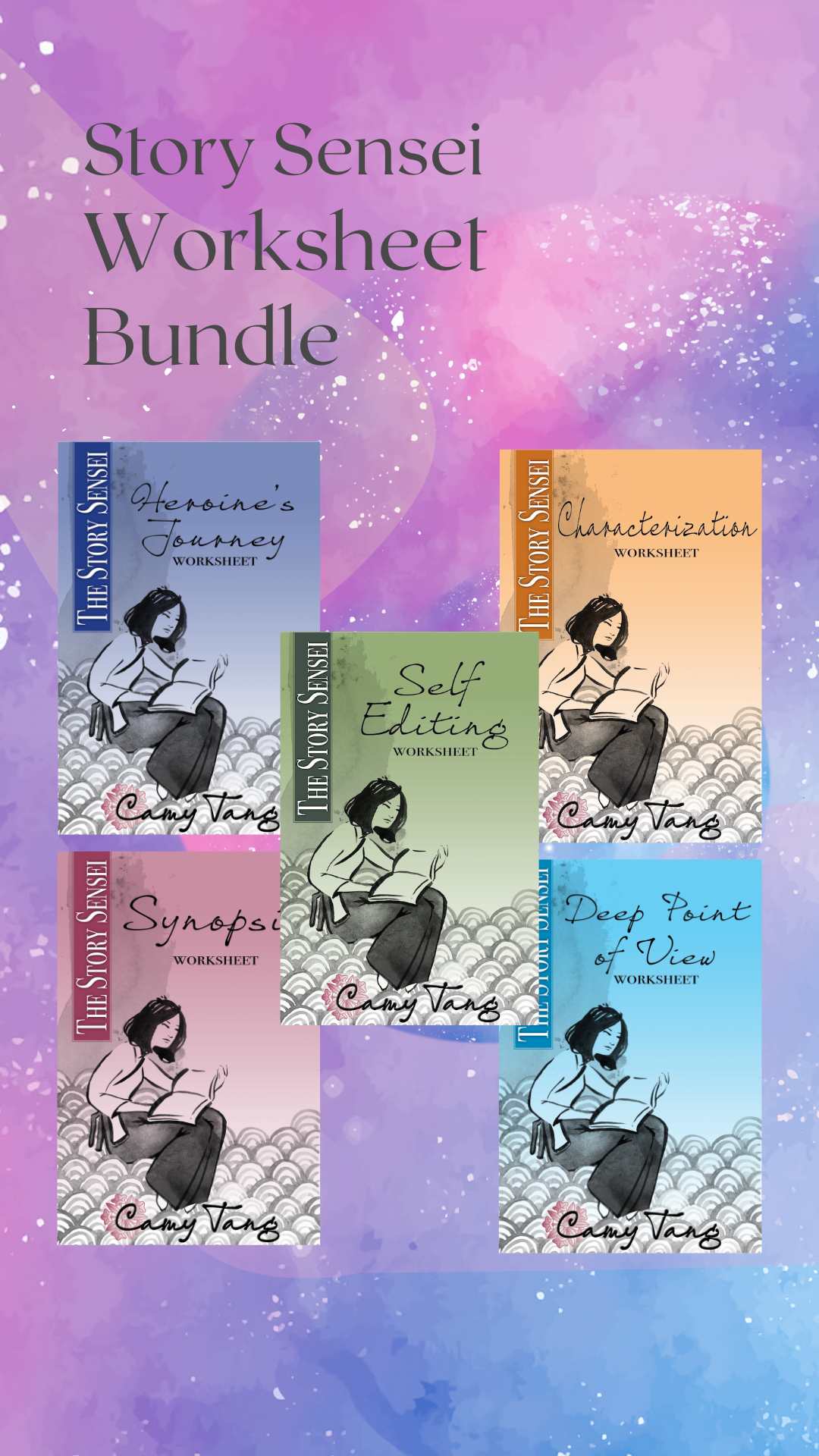 Story Sensei Complete Worksheet Bundle (eBooks) - Camille Elliot